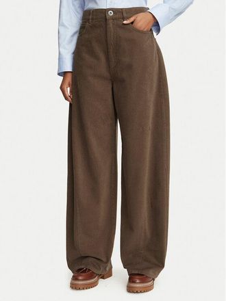 Max Mara Stoffhose Ordine 2625136072 Braun Regular Fit