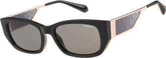 Superdry Schmale- rechteckige Sonnenbrille - - Accessories - unisex - Schwarzk - ONE SIZE