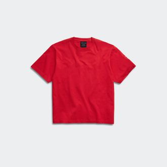 Canada Goose Novo T-Shirt mit Tonal Disc (M&auml;nnlich, Carmine Red, XS)