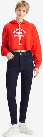 Levi's Jean Taille Haute Skinny R&eacute;tro - Femme - Bleu / Cast Shadows - 23X30