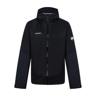 Mammut Technische Kapuzenjacke aus Funktionsmaterial - - Sport - Herren - Schwarzk - L