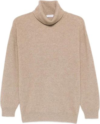 Brunello Cucinelli Femme, Pulls, Beige, Taille: 40 FR Brunello Cucinelli Sweaters Beige