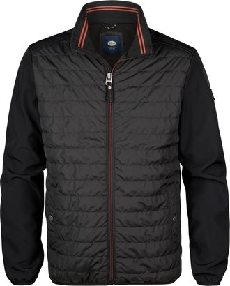 Petrol Industries Wattierte Jacke Beach Herren - Schwarz