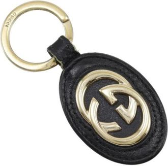 Gucci unisex, Pre-owned, Noir, Taille: ONE Size Pre-owned Keyring