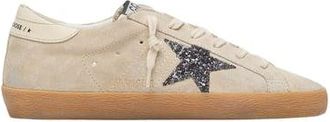 Golden Goose Baskets basses SUPER-STAR CLASSIC WITH LIST en cuir m&eacute;lang&eacute;