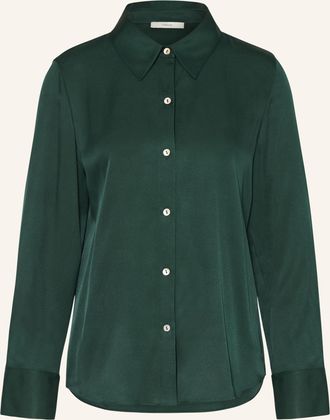 Vince Vince Satinbluse gruen