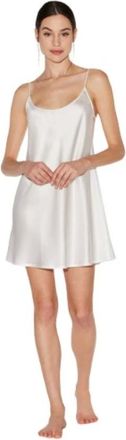 La Perla Femme, Robes, Blanc, Taille: 46 FR Robe Courte en Soie