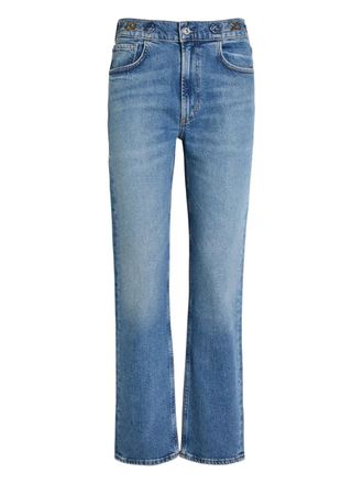 Citizens Of Humanity chain-embellished denim jeans - Blau