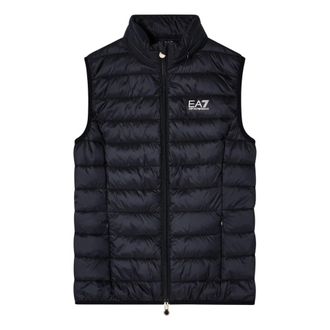 Emporio Armani Emporio Armani Ea7, Femme, Vestes, Noir, Taille: 42 FR Gilet