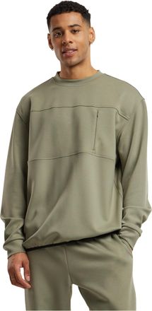 Urban Classics Scuba Zip Pocket Crew palegreen, M