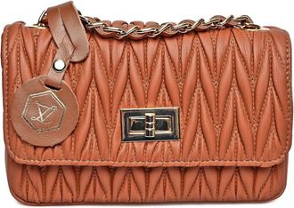 Luisa Vannini Braun Rindsledertasche