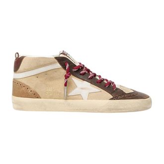 Golden Goose Homme, Chaussures, Multicolore, Taille: 40 EU Mid Star Leather And Suede