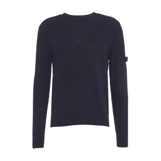 Peuterey Blauer Strickpullover Stilvoller Komfort - - Knitwear - Herren - Blau - M