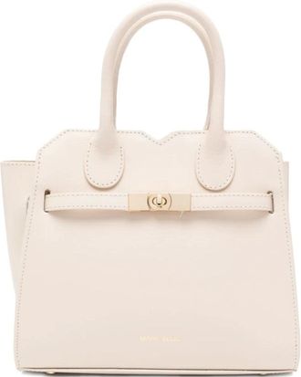 Marc Ellis Femme, Sacs, Blanc, Taille: ONE Size Antilia Twist-lock Tote