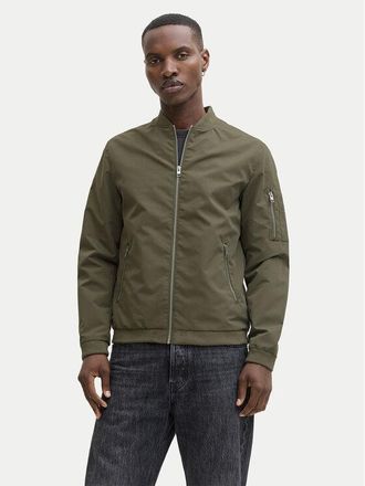 Jack & Jones Jack & Jones Bomberjacke Rush 12165203 Gr&uuml;n Regular Fit