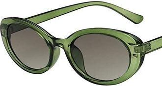 Generic Lunettes de soleil design 2025 à monture ovale rétro mode Street Shot vacances en plein air (couleur : E, taille : 1)