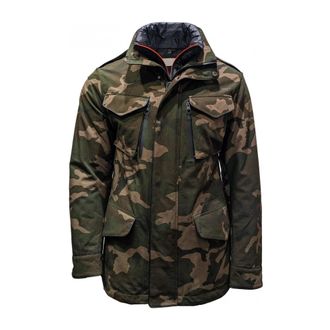 Montecore Camo Feldjacke - - Jackets - Herren - Gr&uuml;n - L