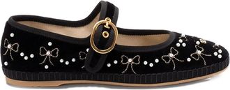 Valentino Garavani Ballerinas - Flat Shoes Black - Gr. 36 (EU) - in Schwarz - f&uuml;r Damen