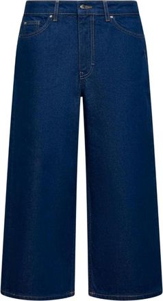 Silvian Heach Femme, Jeans, Bleu, Taille: W30 Pantalon Large en Denim