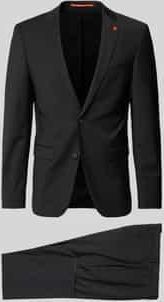 Roy Robson Extra Slim Anzug in unifarbenem Design