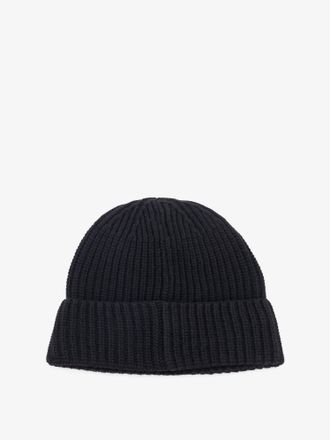 Stone Island Mens Hat Geelong Virgin Wool Black