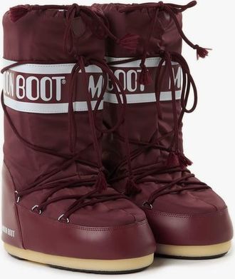 Moon Boot Mondstiefel - hohe Symbolstiefel - rot