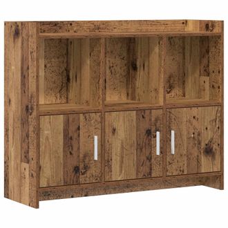 vidaXL Vidaxl Credenza Legno Antico 98,5 X 33 X 80 Cm Legno