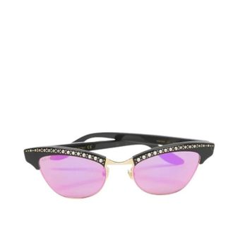 Gucci Pre-owned Glass Sonnenbrille - - Pre-owned - Damen - Lila - ONE SIZE