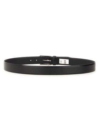 HUGO BOSS Leather Belt - Black