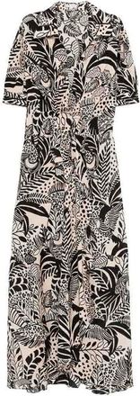 Poupette St Barth Maxi Robe - Noir