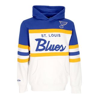 Mitchell & Ness Homme, Sweatshirts et sweats &agrave; capuche, Multicolore, Taille: M St. Louis Blues NHL Sweat &agrave; capuche