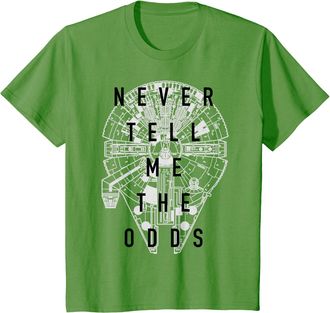 Star Wars Millennium Falcon Nie Tell Me The Odds T-Shirt T-Shirt