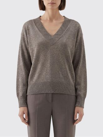 Brunello Cucinelli Pull BRUNELLO CUCINELLI Femme couleur Boue