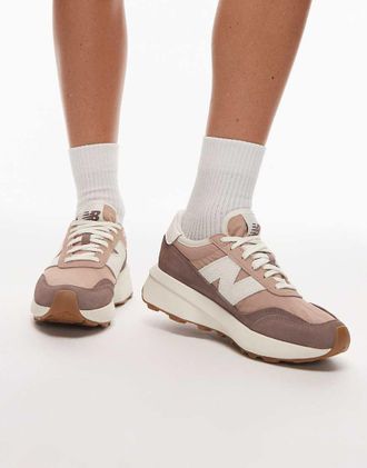 New Balance 370 - Baskets - Marron