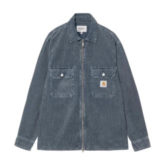 Carhartt Work in Progress Reynold Hemdjacke Dusky Blue - - Jackets - Herren - Blau - S