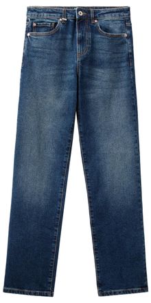 Benetton Damen Hose 41tbde00j Jeans, Denim 901, 34
