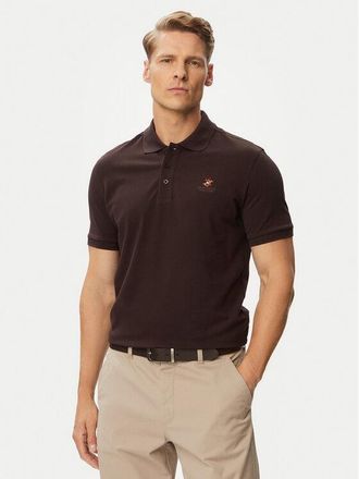 Beverly Hills Polo Club Poloshirt P-SS26M-P4501247 Dunkelbraun Regular Fit