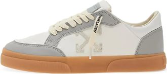 Off-white baskets en cuir vulcanis&eacute; - Blanc