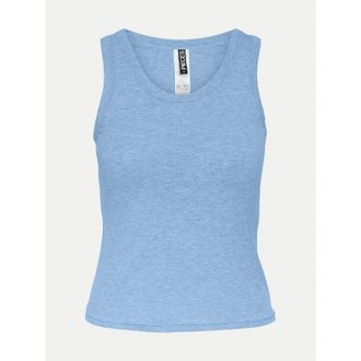 Pieces Top Anibi 17150269 Blau Regular Fit