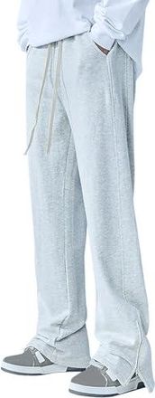 Generic Jogging Homme Pantalon Jogging Homme Pantalon Survetement Homme Confortable Classique - Pantalon Sport Homme Couleur Unie avec Lacets Et Fermeture &Eacute;cl