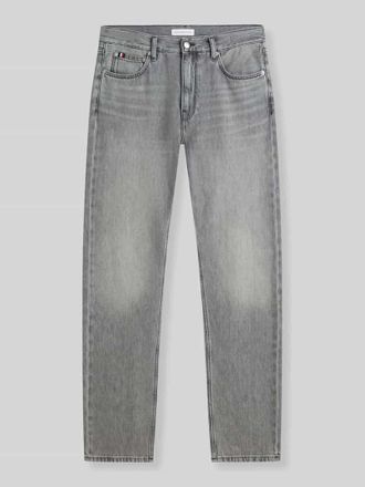 Tommy Hilfiger Regular Straight Fit Jeans aus reiner Baumwolle