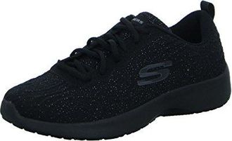Skechers Lacets pour Femme, Noir, 38 EU