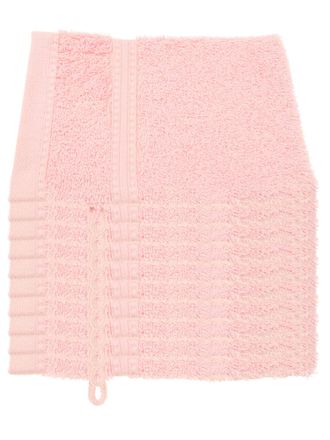 Julie Julsen Bio Waschhandschuh-Set, 10 Waschhandschuhe in 32 Farben erhältlich weich und saugstark Babyrosa 15x21 cm