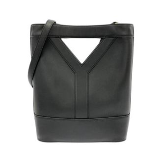 Saint Laurent Pre-owned Y Small Bucket Calf Bag - - Pre-owned - Damen - Schwarzk - ONE SIZE
