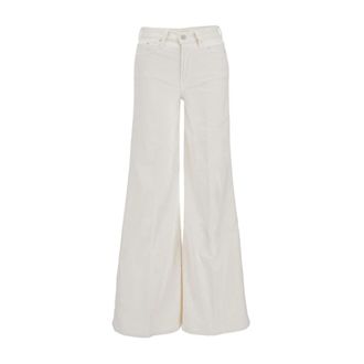 Mother Wei&szlig;e Cordhose mit F&uuml;nf Taschen - - Jeans - Damen - Wei&szlig; - W29