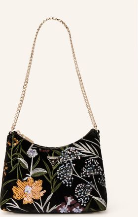 Guess Schultertasche Zalina Mit Pailletten schwarz