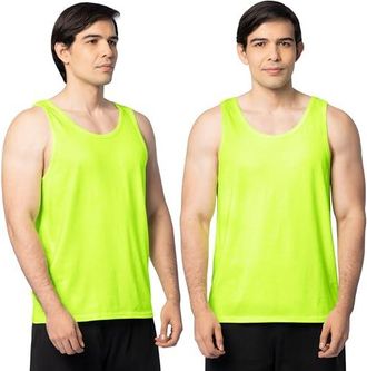 Fruit Of The Loom T-Shirt Eversoft sans Manches en Coton pour Homme, Respirant, avec évacuation de lhumidité avec contrôle des odeurs, Tailles S à 4X, XX-Large