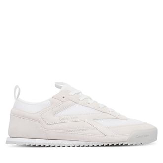 Calvin Klein Sneakers Calvin Klein Low Pro Runner Mix Mat HM0HM02208 Wei&szlig;