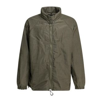 Comme Des Gar&ccedil;ons Veste zipp&eacute;e &agrave; carreaux - Homme - Vestes - Beige - Taille: M