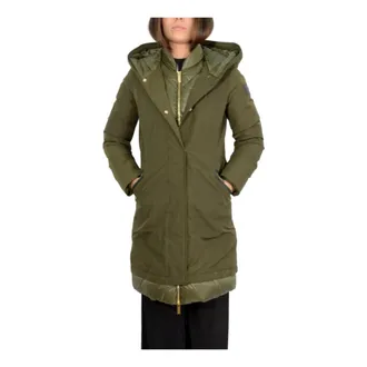 Woolrich Femme, Manteaux, Vert, Taille: 40 FR Anorak Parka